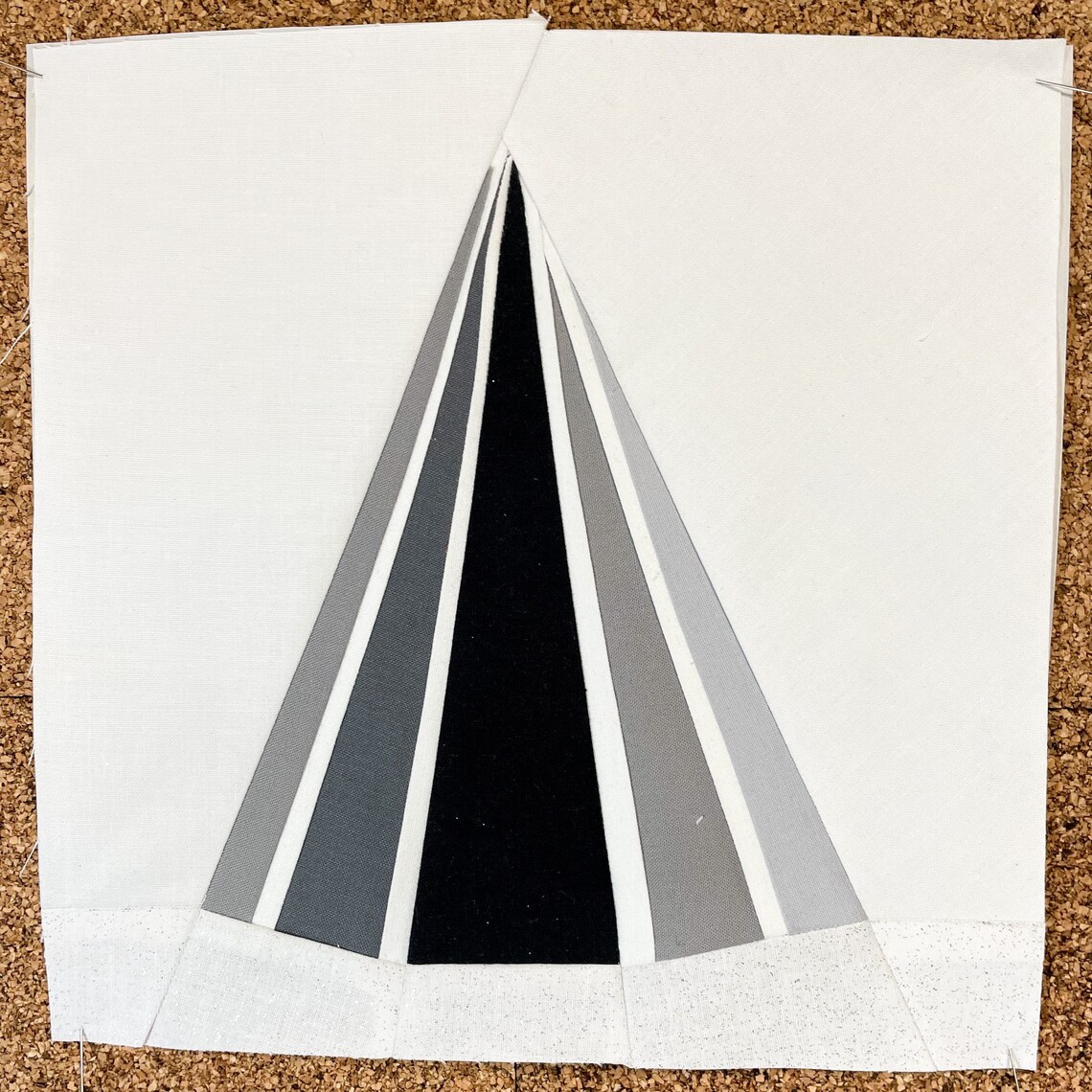 Vertical Pine Tree FPP Pattern FPP Pattern Paper Piecing - Etsy