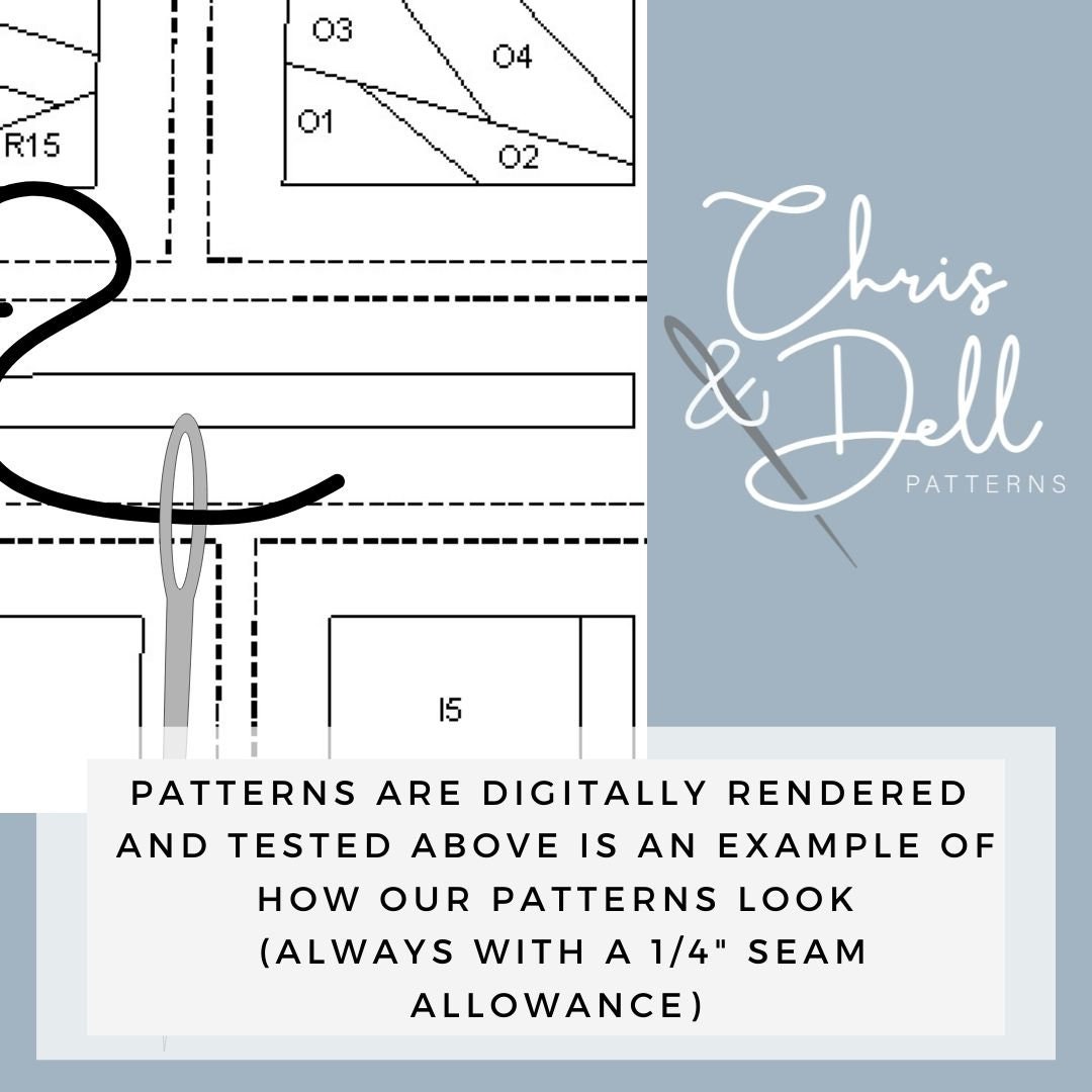 12 Tree Bundle 8x8 and 10x10 FPP Pattern FPP Pattern FPP - Etsy