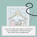Nativity FPP Pattern | FPP Pattern | Paper Piecing | FPP | Fpp ...