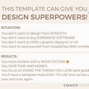 Beige Canva Template for Course Creator Metaphysical Life | Etsy