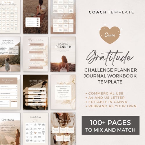Editable Manifesting Ebook Planner Workbook Journal Canva - Etsy
