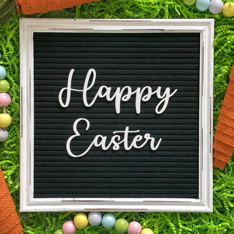 Happy Easter Script - Etsy