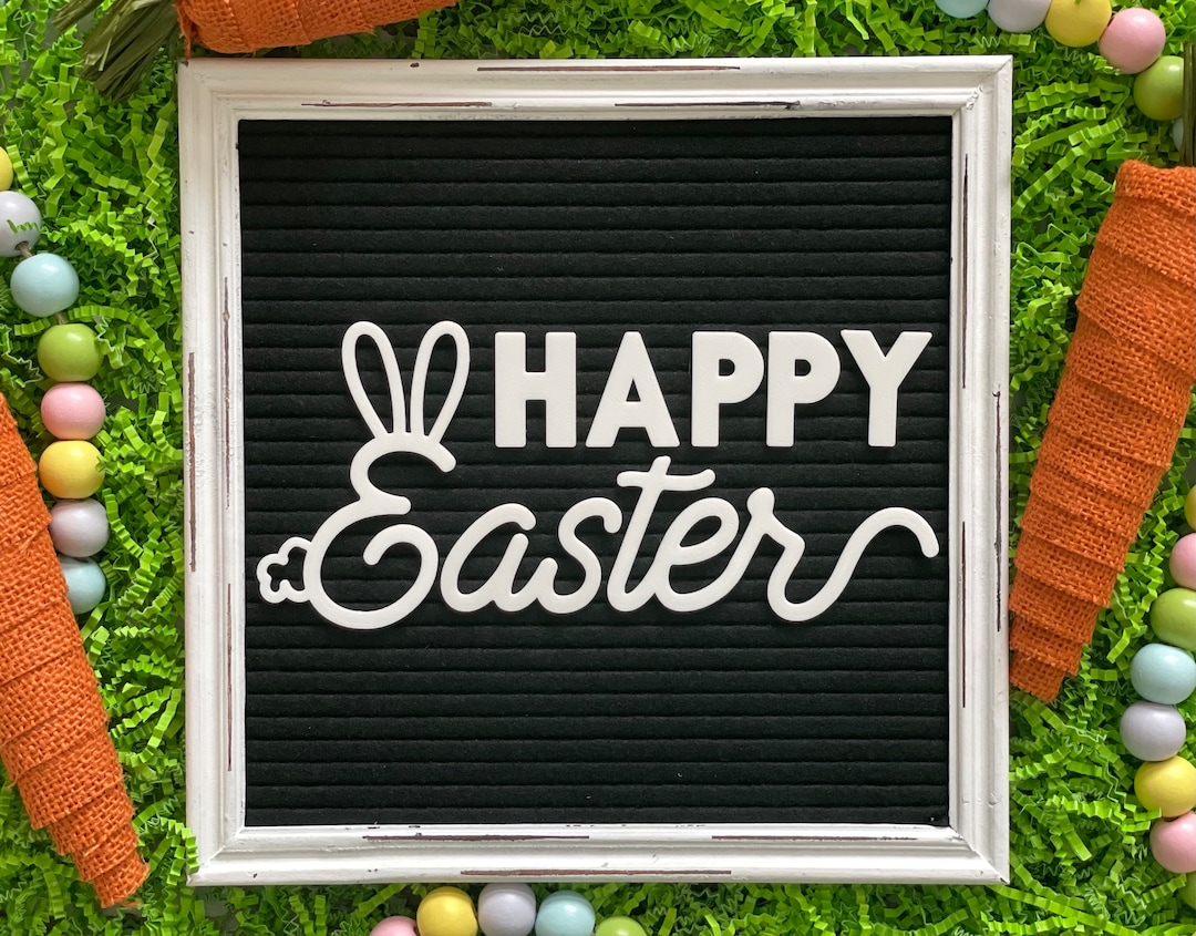 Easter Letter Board Accessories| Happy Easter| Easter Letter Board ...