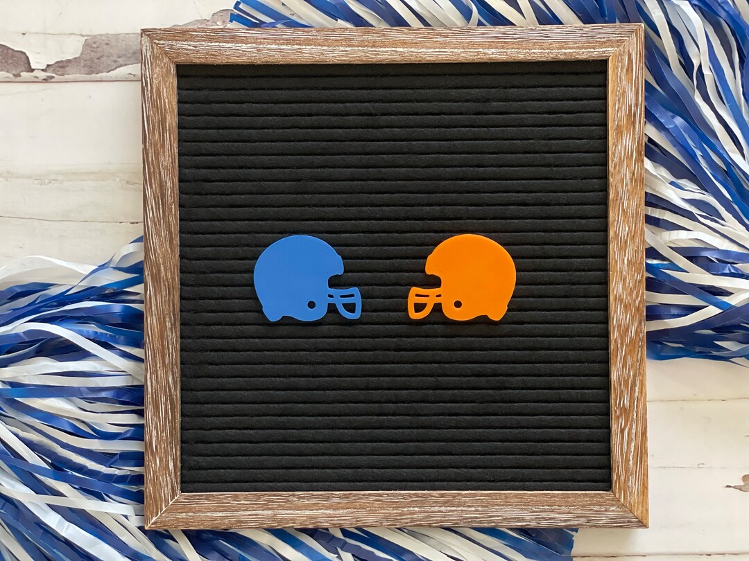 Custom Football Helmets for Letter Board| Set of 2| Letter Board ...