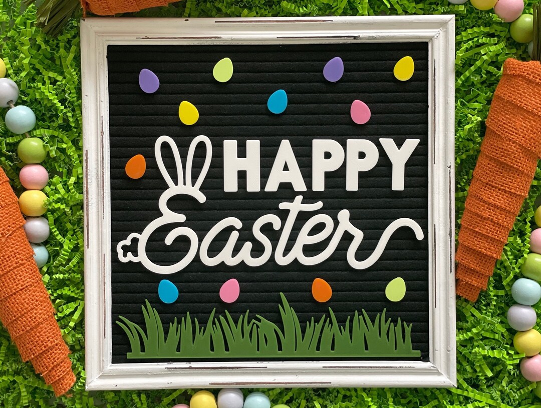 Easter Letter Board Accessories| Happy Easter| Easter Letter Board ...