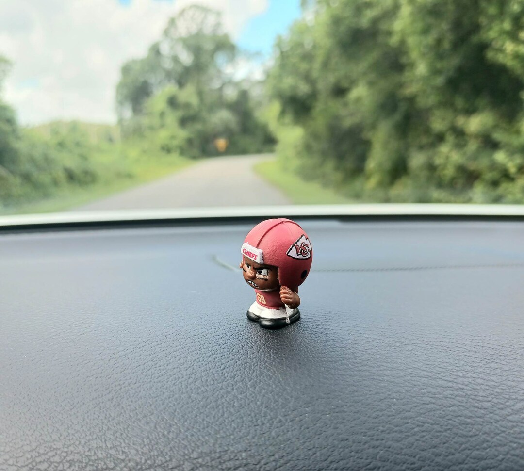 NFL Pipsqueak Kansas City Chiefs 1 Inch Car Dashboard Buddy Christmas ...