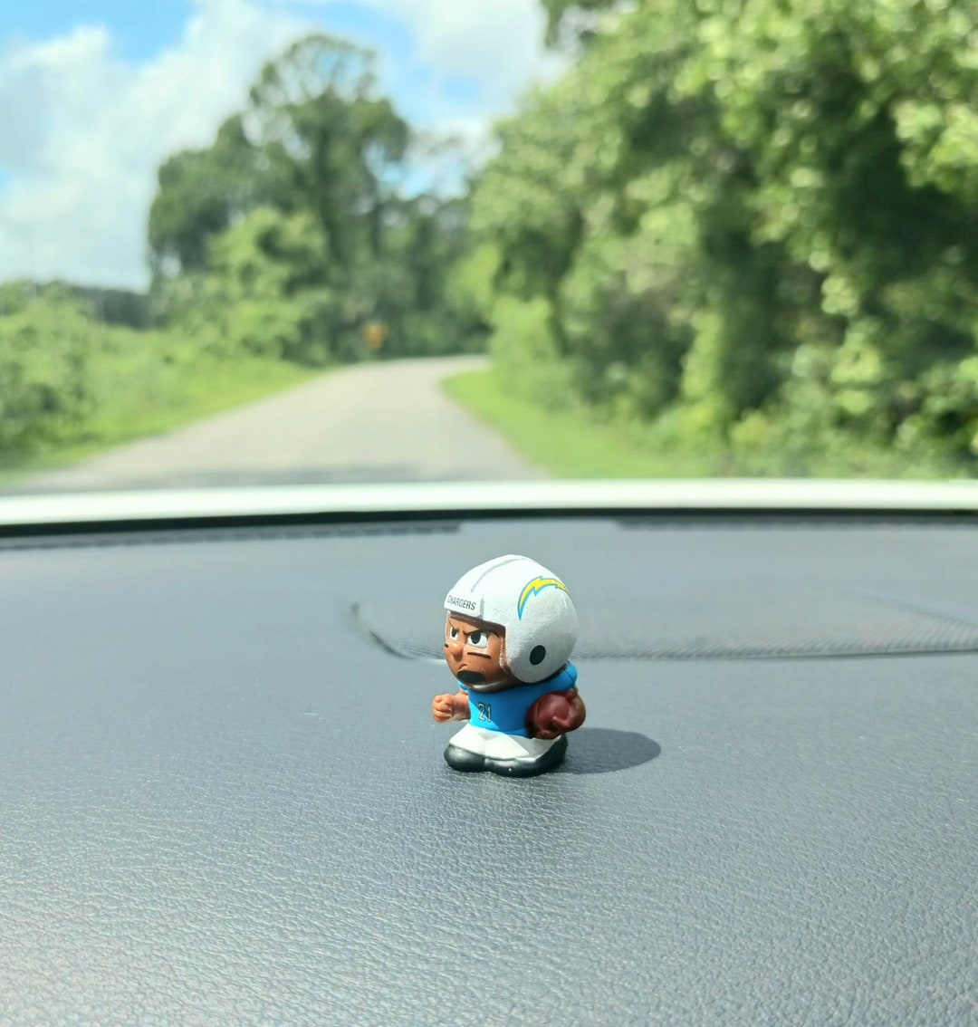 NFL Pipsqueak Los Angeles Chargers 1 Inch Car Dashboard Buddy Best ...