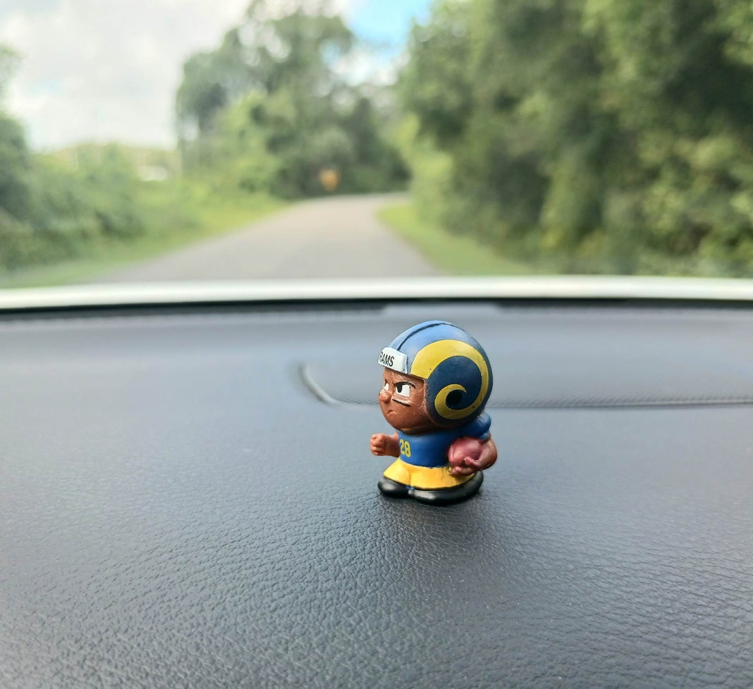 NFL Pipsqueak Los Angeles Rams 1 Inch Car Dashboard Buddy Christmas ...