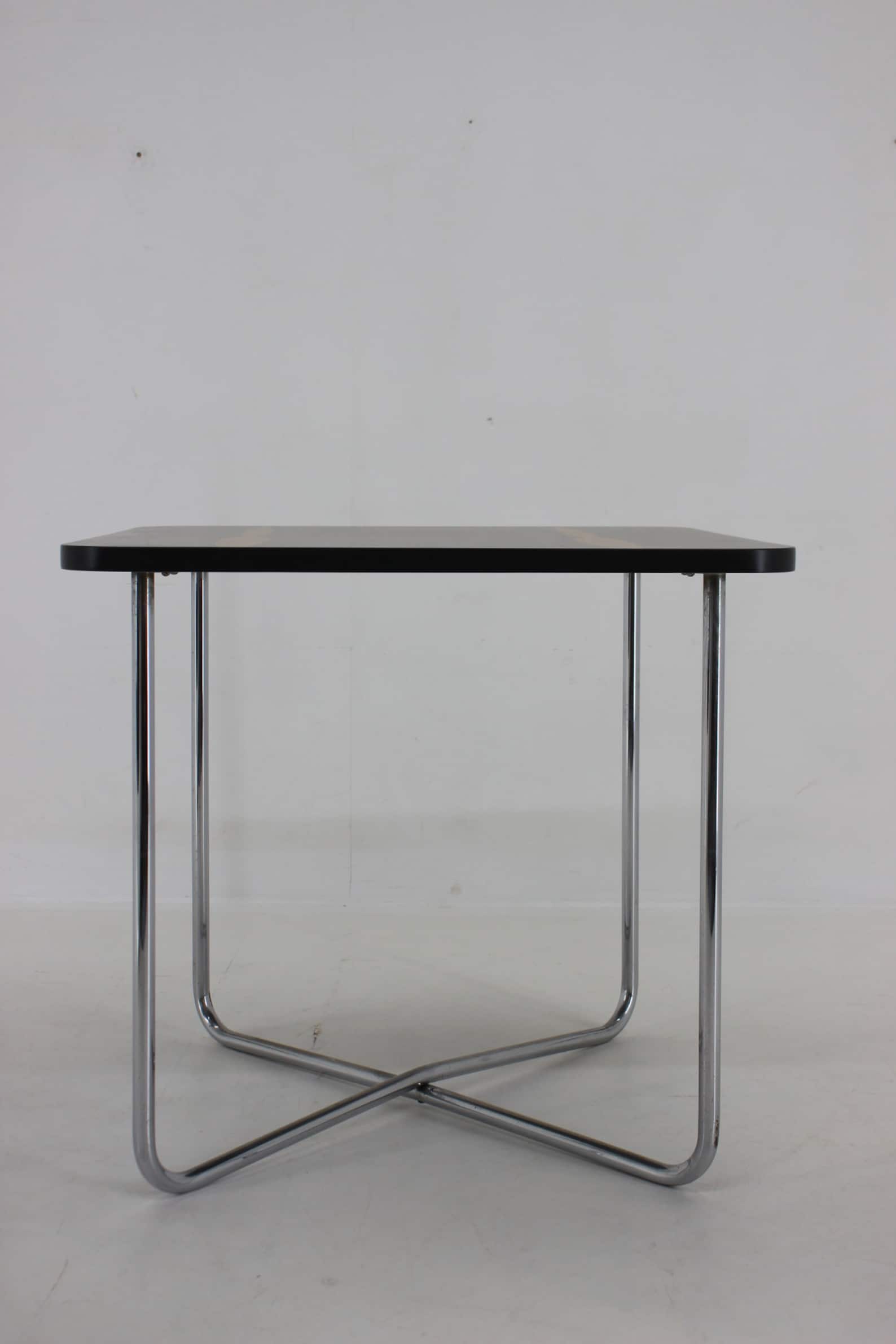 1940s Mücke Melder Restored Bauhaus Tubular Dining Table ...