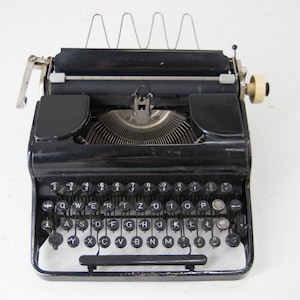 Typewriter Olympia Progress, Germany, 1930s - Etsy
