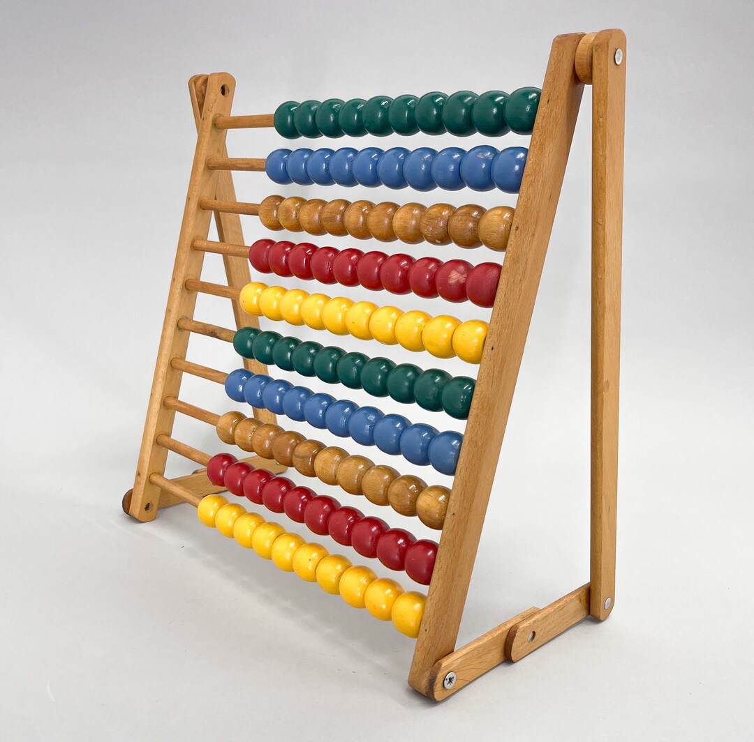 1970s Wooden Foldable School Abacus, Czechoslovakia - Etsy