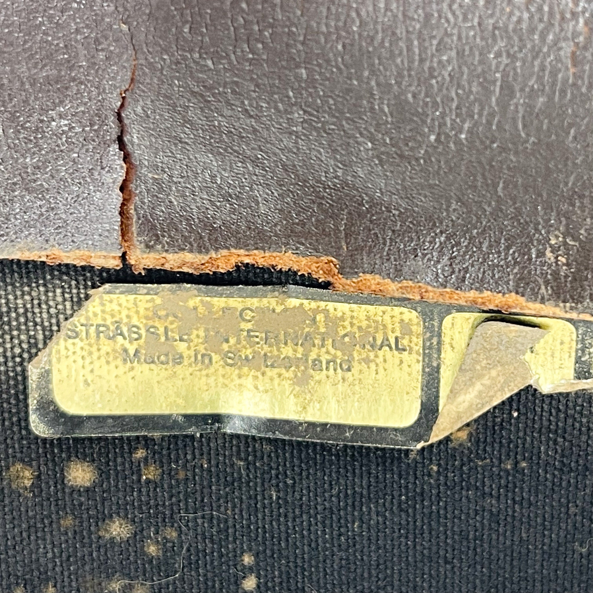 Pair of 1970s Vintage Hans Eichenberger Leather & Chrome - Etsy