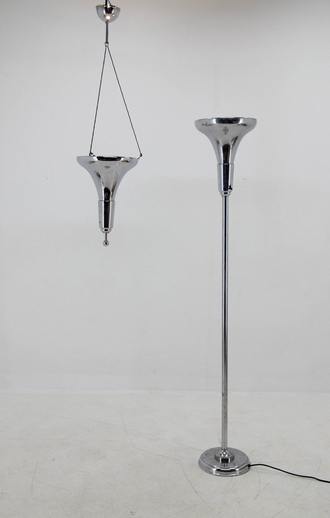 Ultra Rare Set of the Luminator Floor Lamp and Pendant, 1930s - Etsy