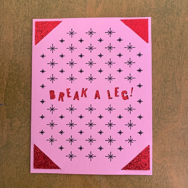 Break a Leg - Etsy