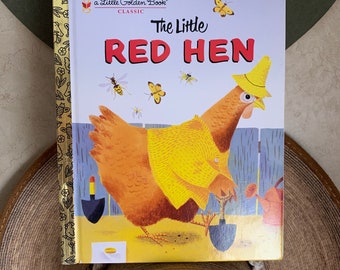 Little Red Hen Golden Book - Etsy
