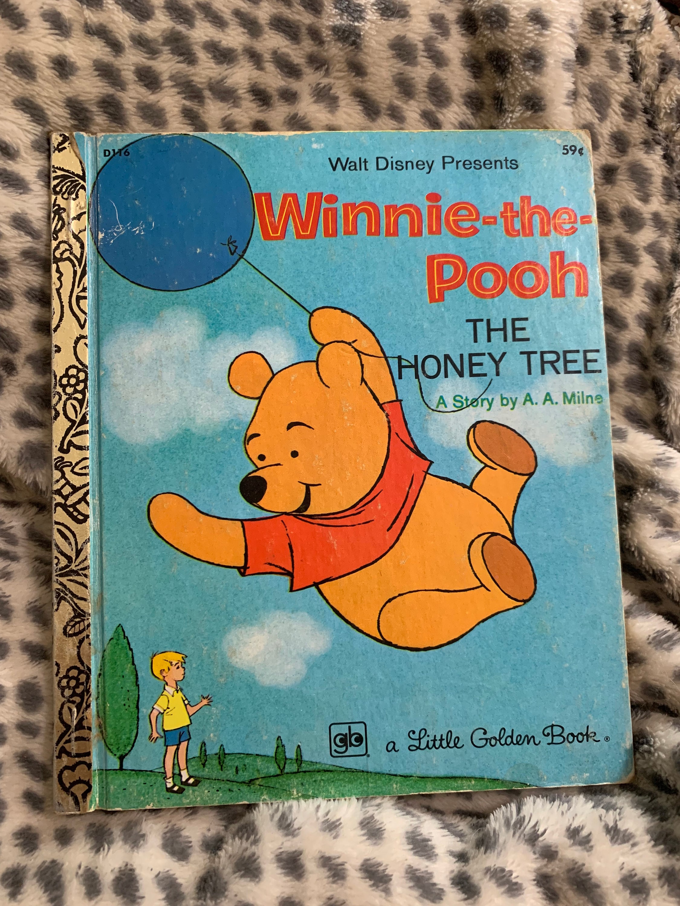 Golden Book 1964 Winnie-the-pooh THE HONEY TREE A Story by A. A. Milne ...