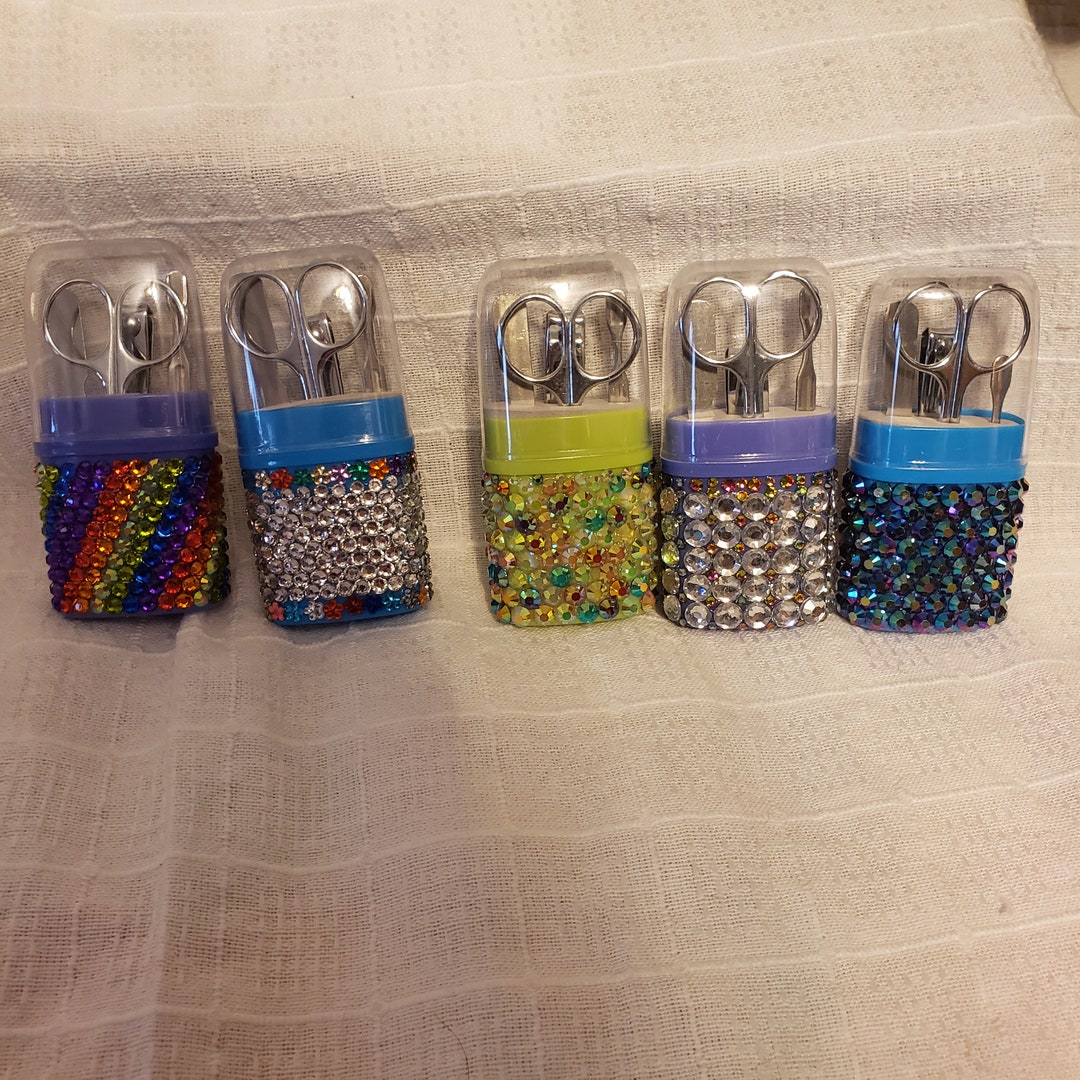 BLING Manicure Kits With Rhinestones - Etsy