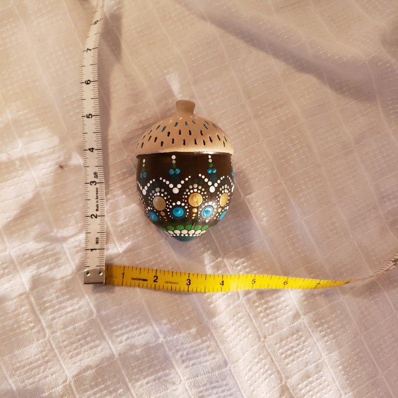 Ceramic Acorn Dot Mandala - Etsy