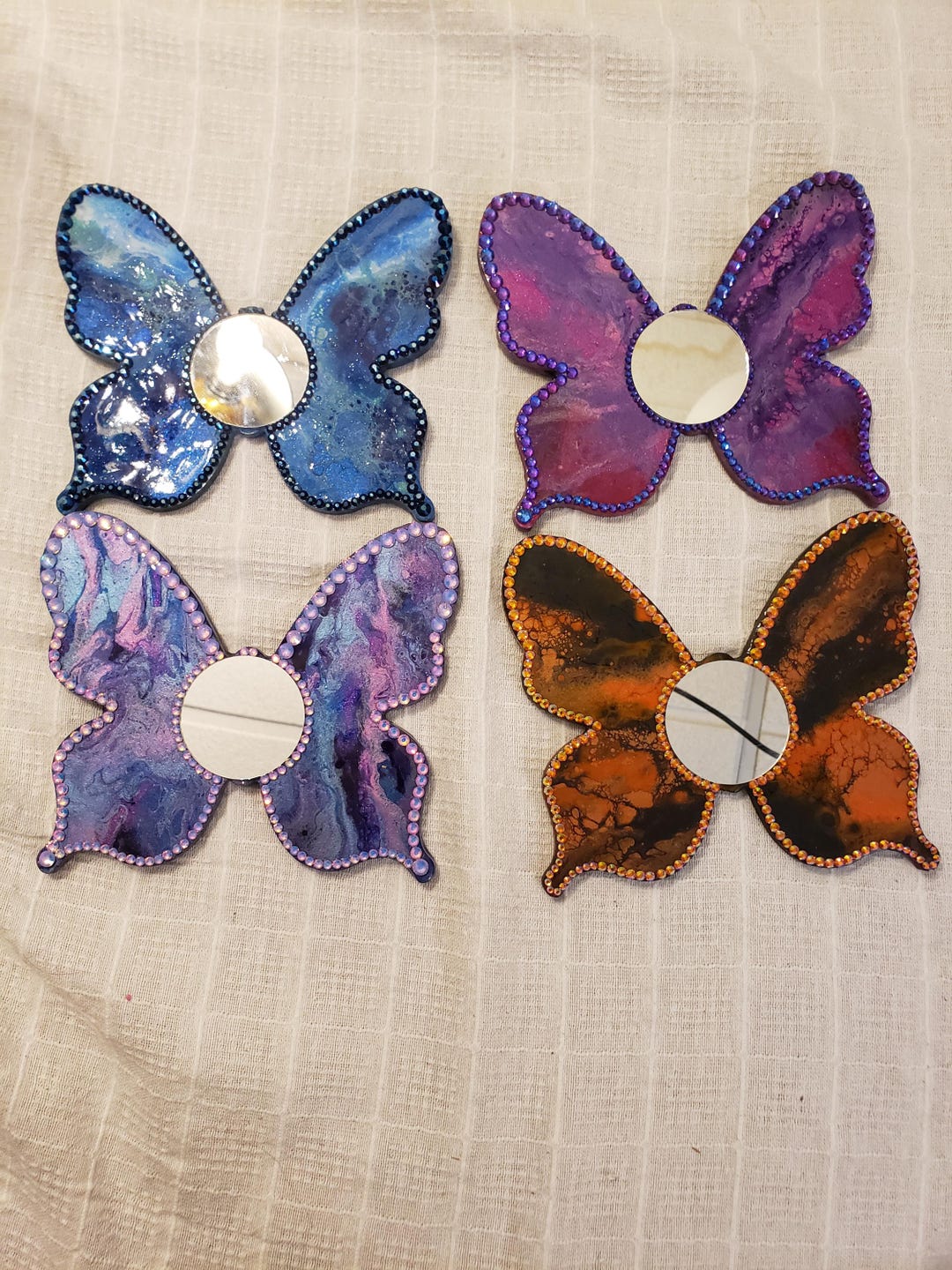Butterfly Mini Mirrors - Etsy
