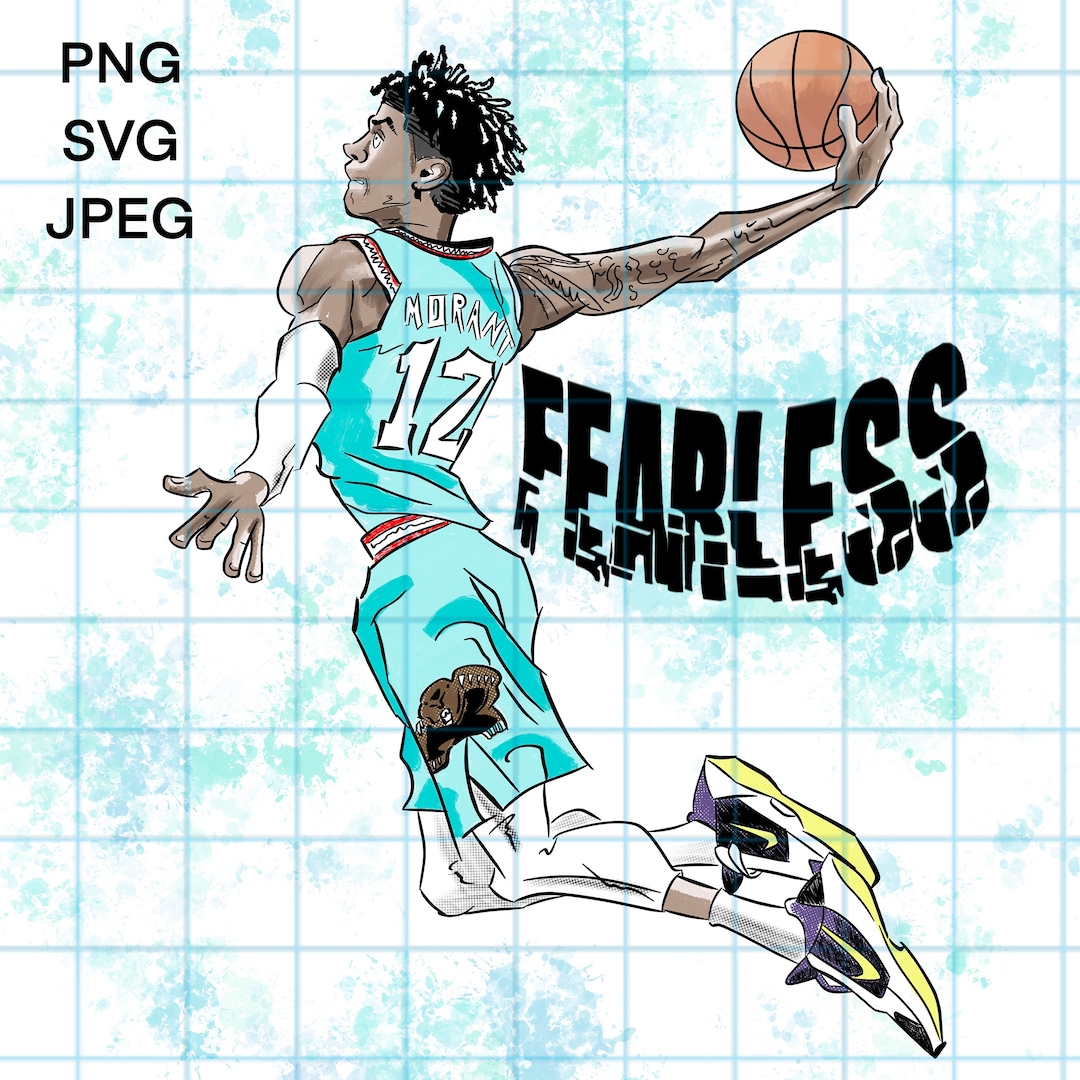 Ja Morant Digital Poster Svg - Etsy Australia