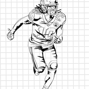 Isiah Pacheco Svg File Chiefs - Etsy