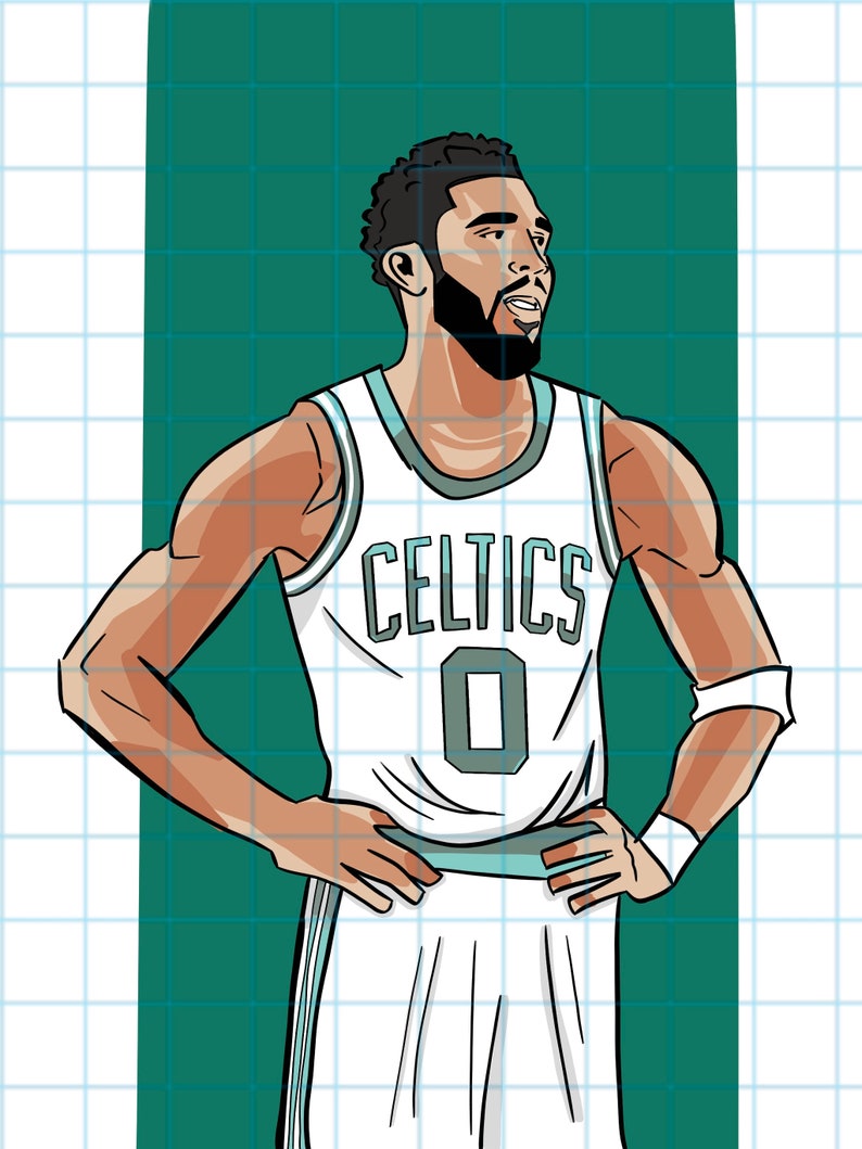 Jason Tatum Svg. Cricut Cutfile - Etsy