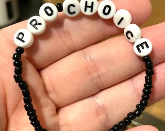 Pro Choice Bracelet - Etsy