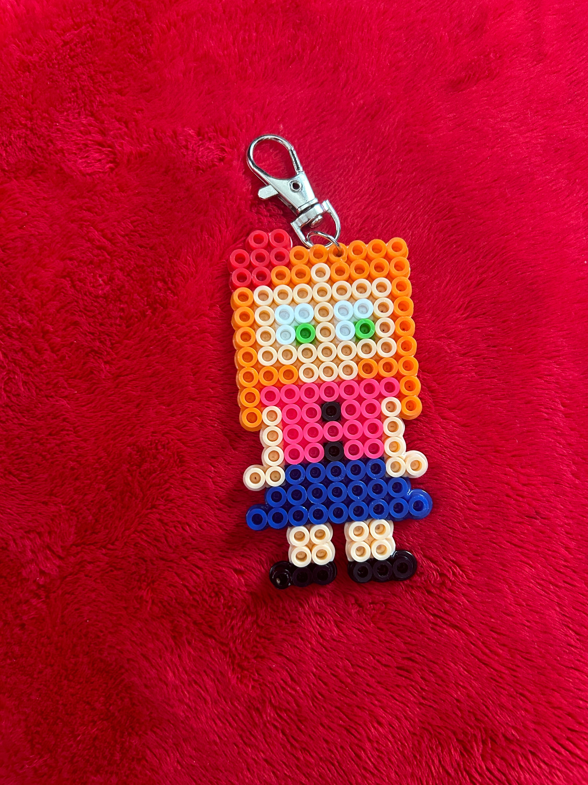 Elizabeth Afton FNAF Keychain Perler Beads - Etsy