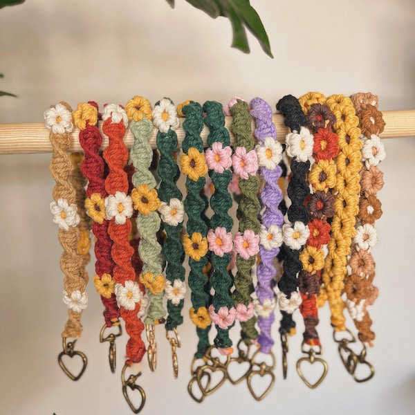 Macrame Keychain Personalized - Etsy