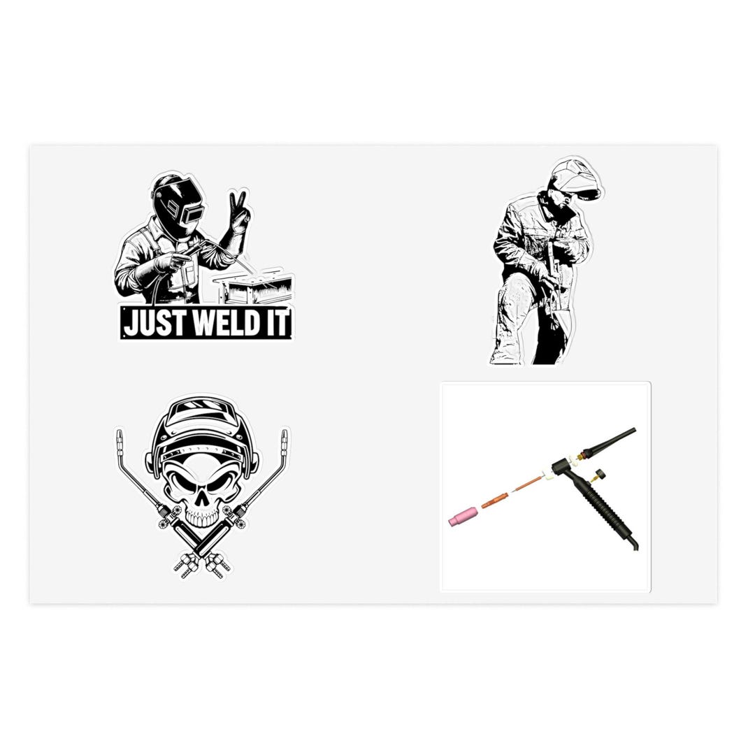 Welding-themed Sticker Sheets | Perfect for Artists, Welders, Home ...