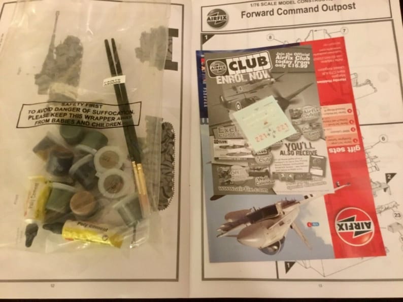Airfix Model Battlefront Set, &, Farmhouse Set, And, Corgi Diecast U.S ...