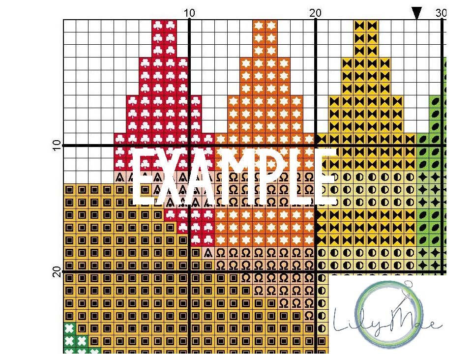 MINI Animal Alphabet Collection Cross Stitch Pattern Instant Download ...