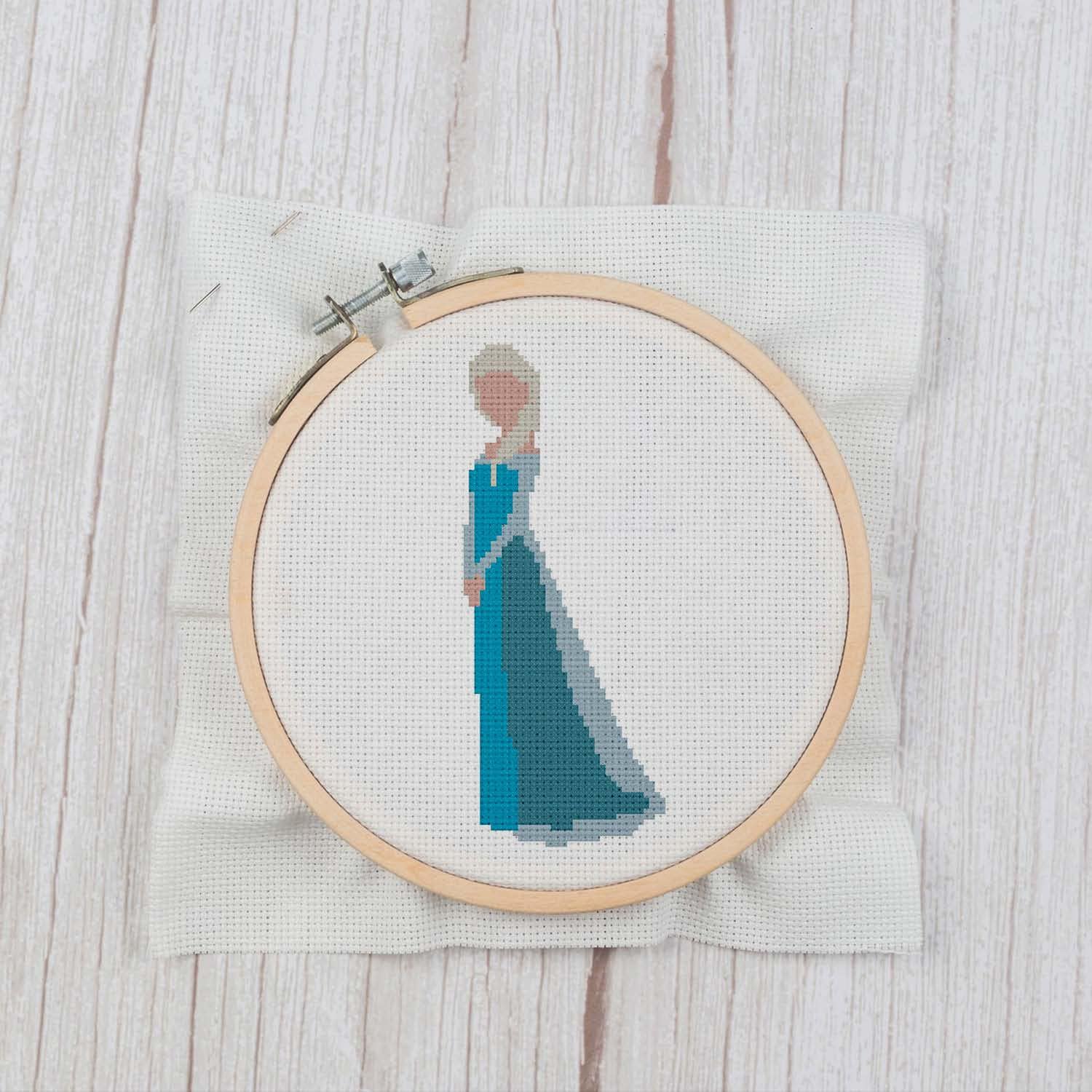Elsa - Cross Stitch Pattern Instant Download, DIY Girl Gift, Strong ...