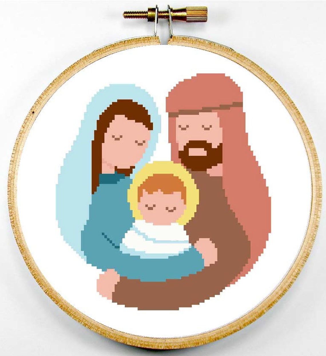 Nativity Cross Stitch Pattern Instant Download Nativity - Etsy