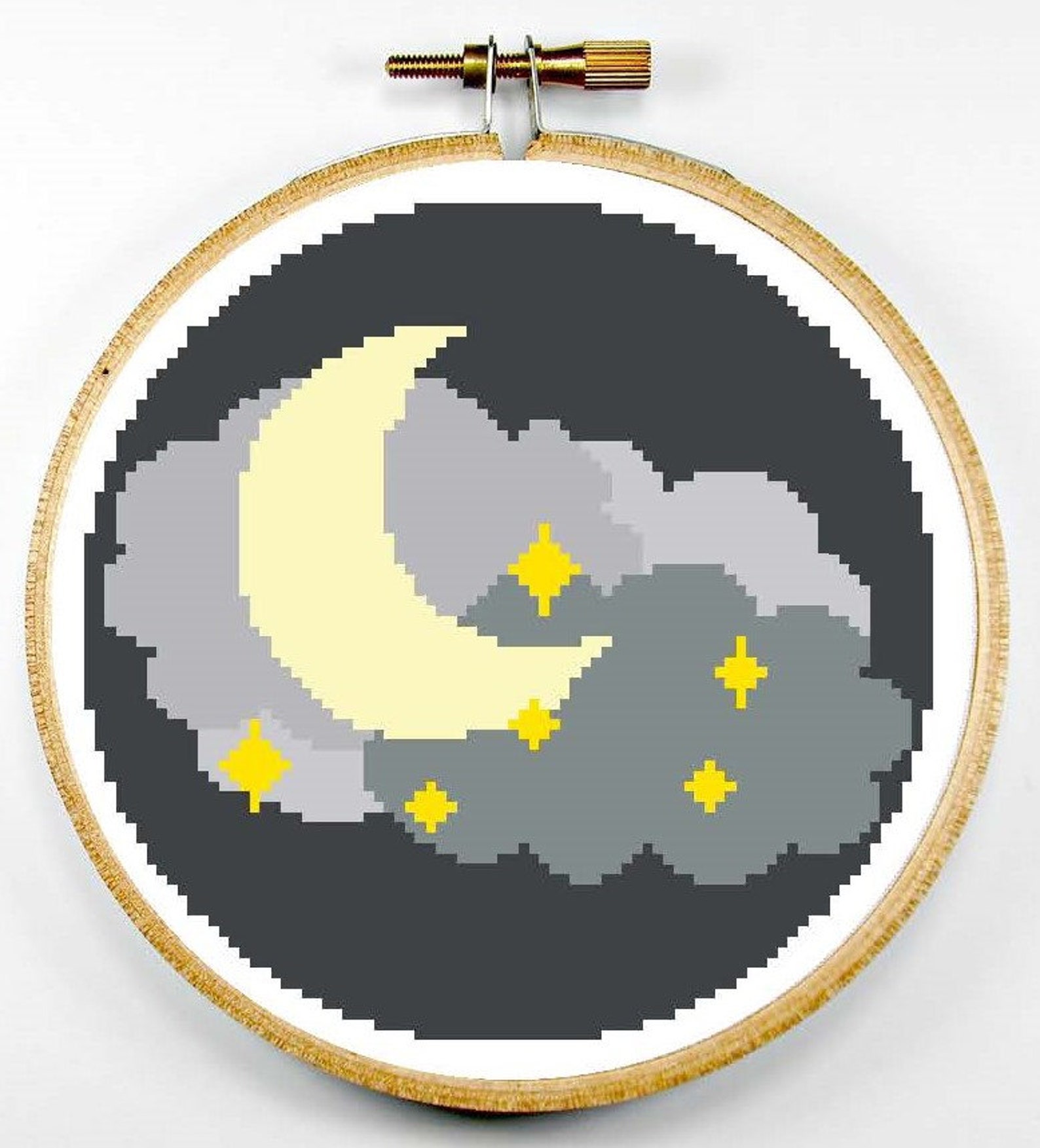 Night Sky Cross Stitch Pattern Instant Download | Etsy