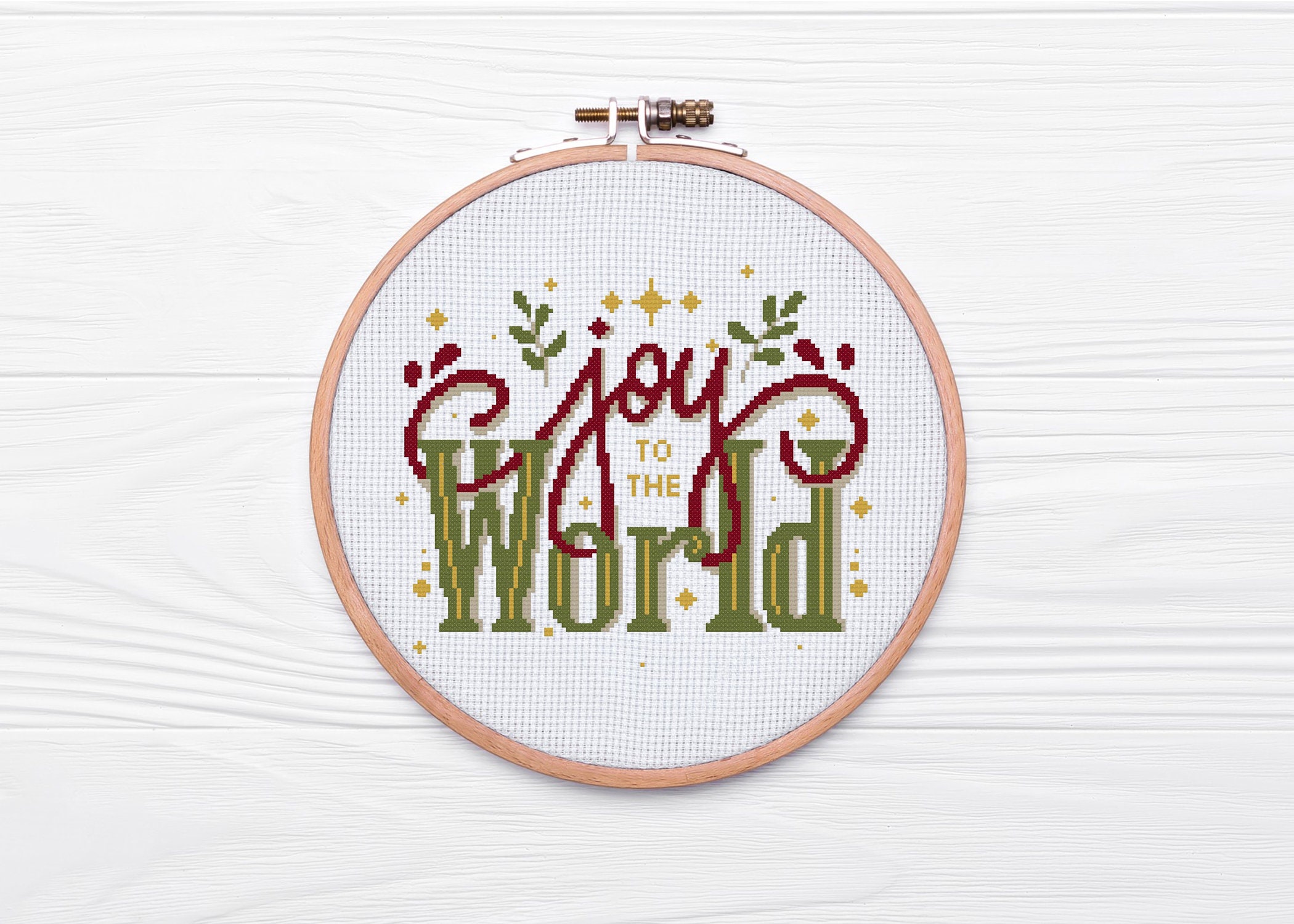 Joy to the World Cross Stitch Pattern Instant Download - Etsy