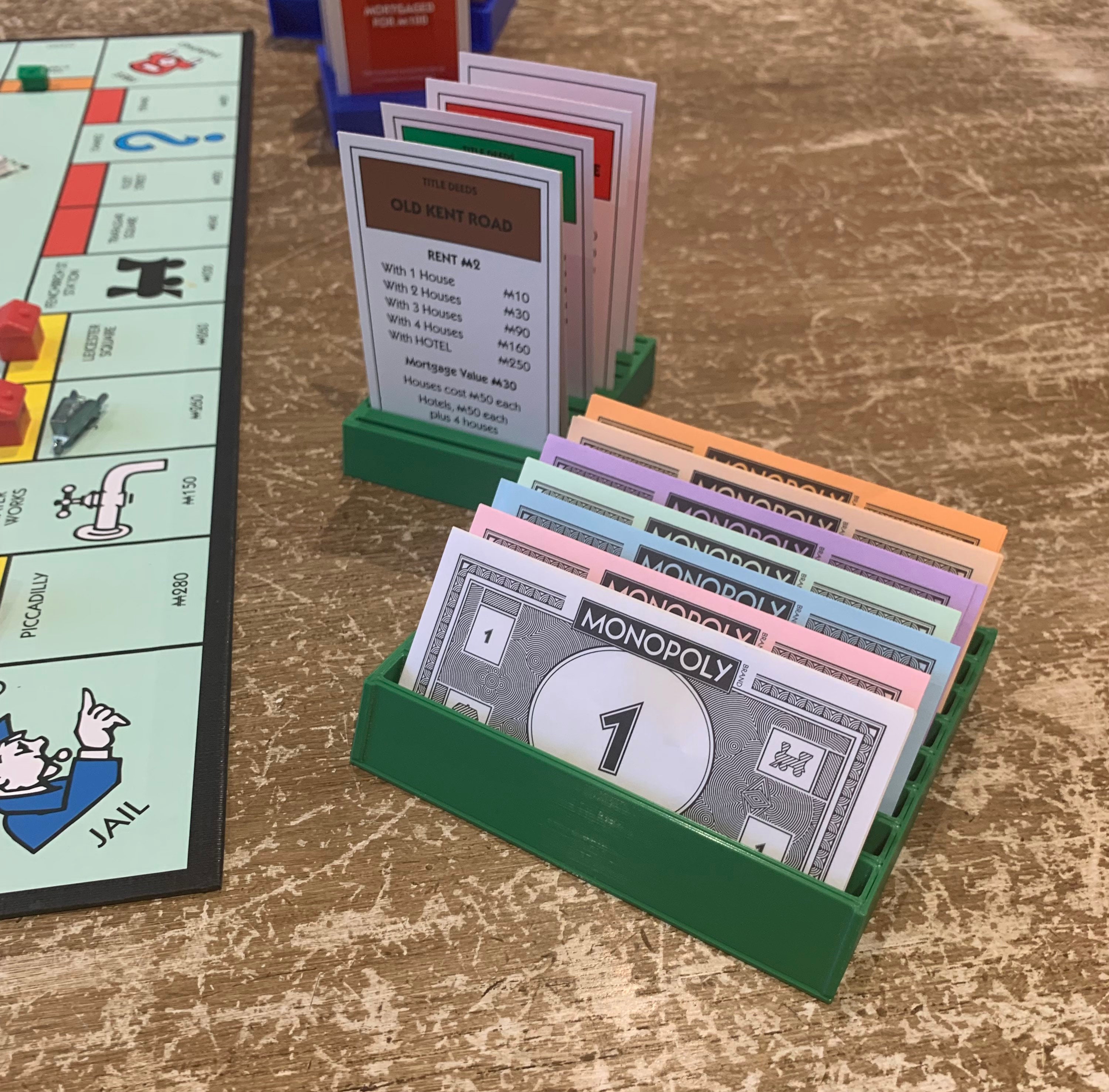 Monopoly Money Banknote Cash Holder for Holding Boardgames - Etsy