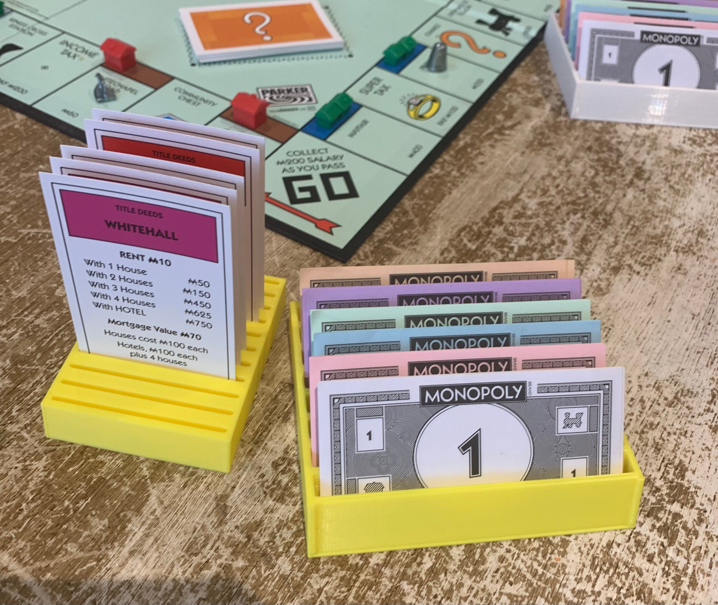 Monopoly Money Banknote Cash Holder for Holding Boardgames - Etsy