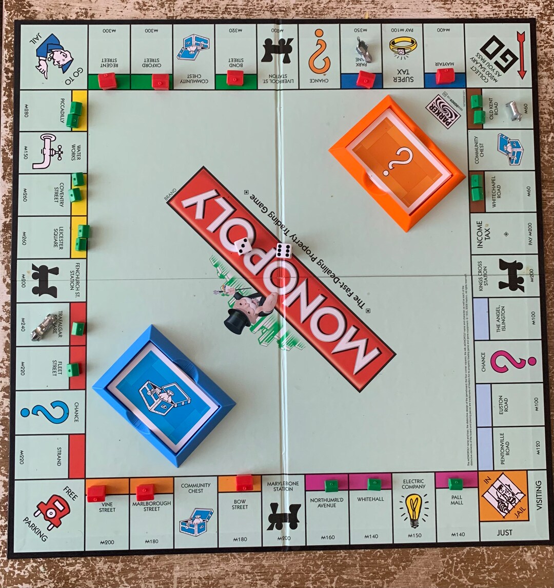 Monopoly Chance Card Holder for Holding Boardgame Cards - Christmas ...