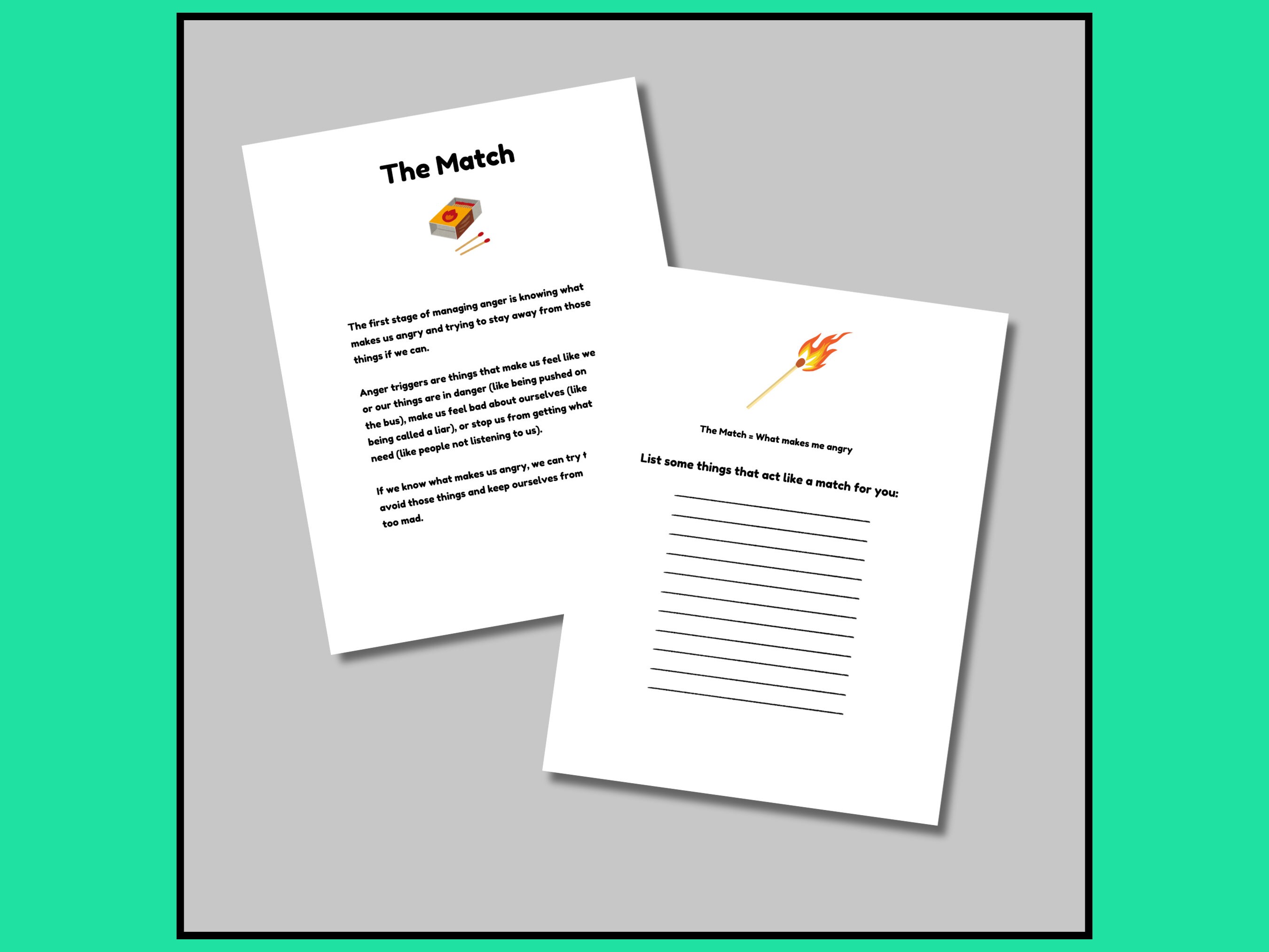 Anger Management Workbook for Kids | Emotional Regulation | Child ...