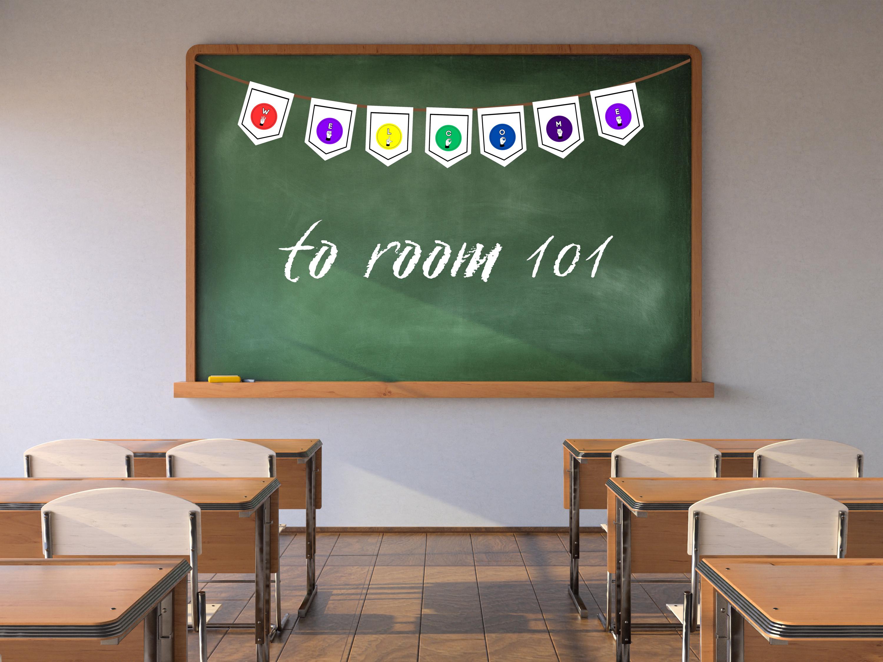 ASL Bulletin Board Kit | ASL Classroom Decor Bundle | Inclusive Posters ...