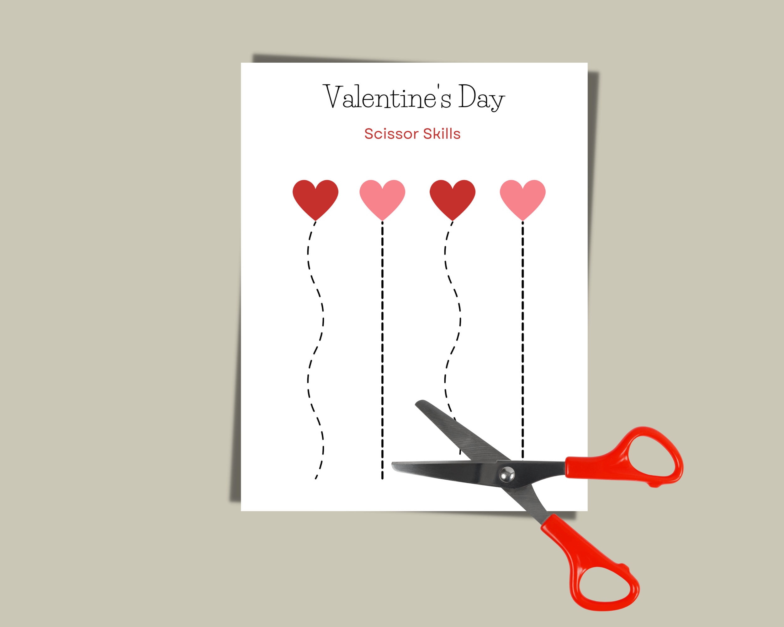 Printable Scissor Skill Worksheets for Kids | Cutting Sheets | Scissor ...