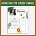 Editable Meet the Teacher Template | Back to School | Jungle Theme ...