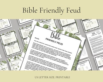 Bible Family Feud Game | Bible Feud Quiz | Kid-friendly Christian ...