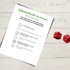 Printable Mental Health Awareness Activities Kit: Counseling Tools ...