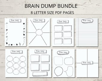 Brain Dump Bundle - Etsy