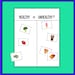 Healthy Vs Unhealthy Food Sorting Game: Printable Montessori Activity ...