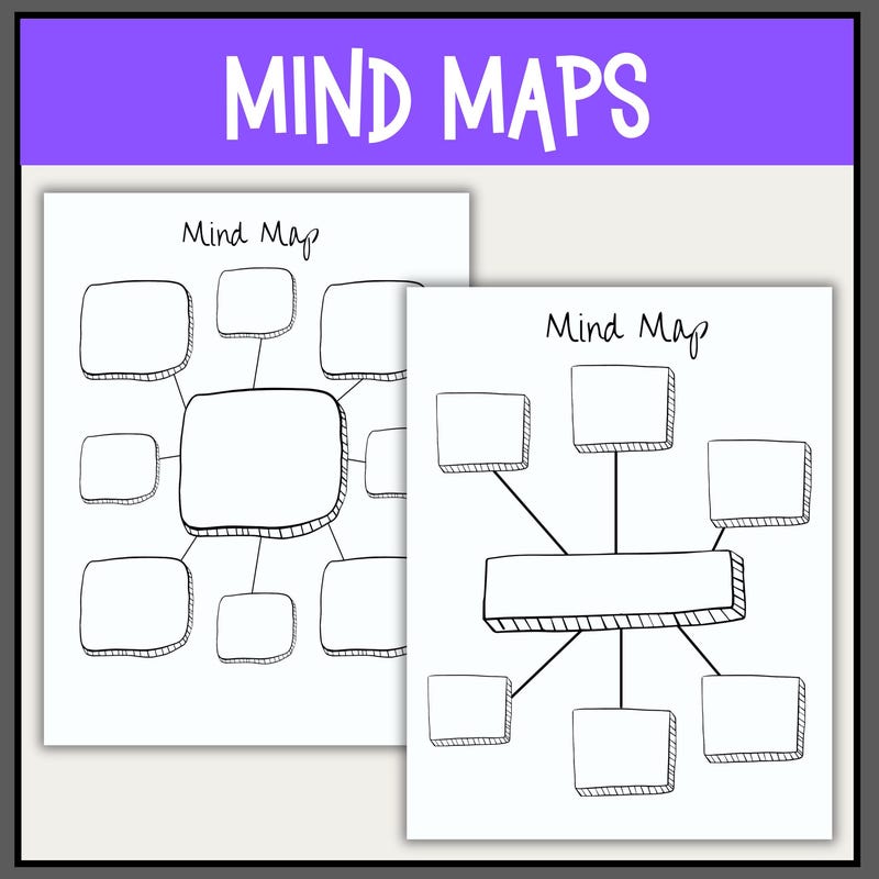 Printable Mind Map - Etsy