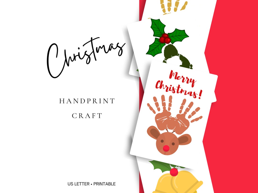 Printable Handprint Craft Holiday Craft for Kids Preschool Craft - Etsy