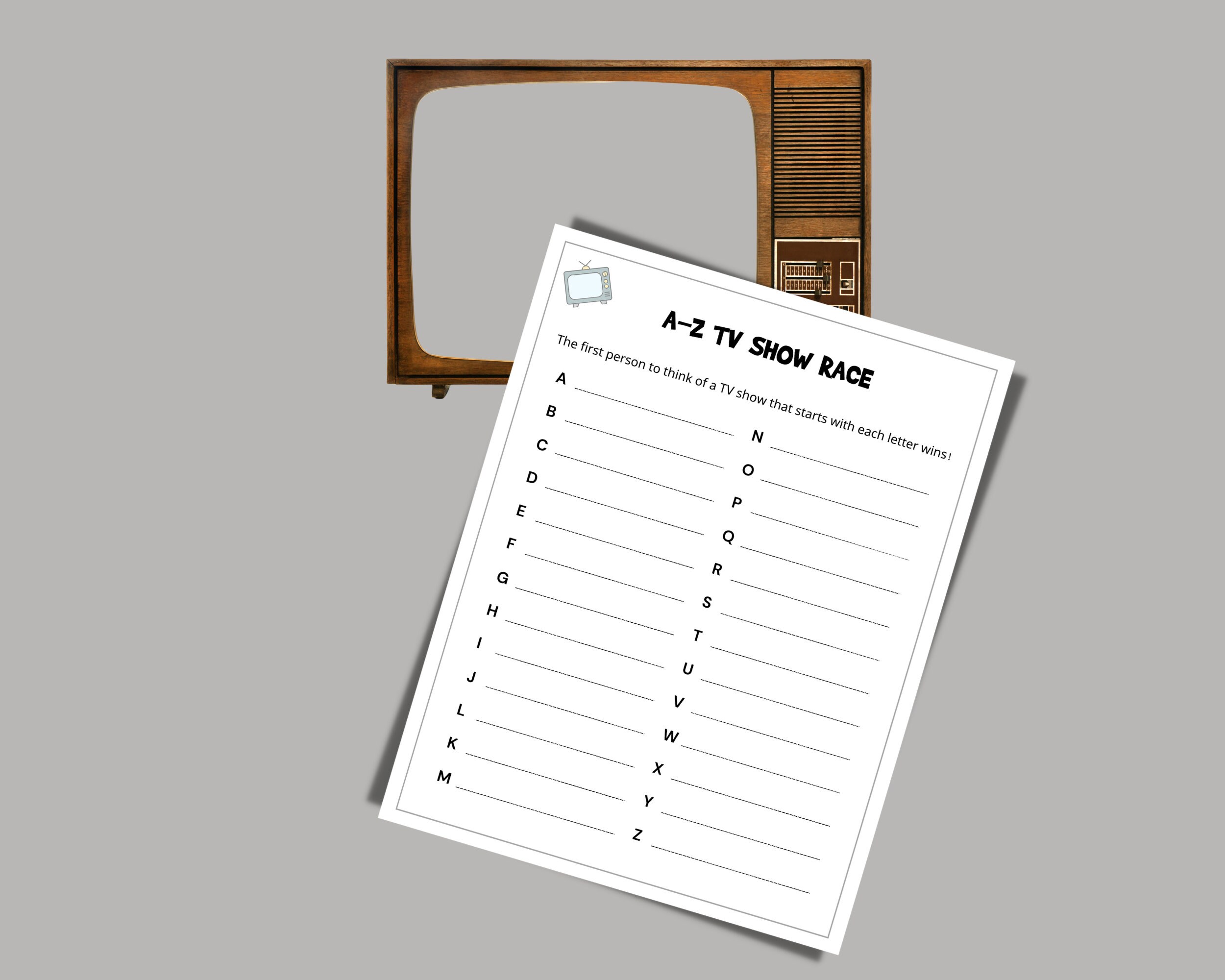 Printable A-Z Game Bundle | Icebreaker Games | Classroom Games | ABC ...